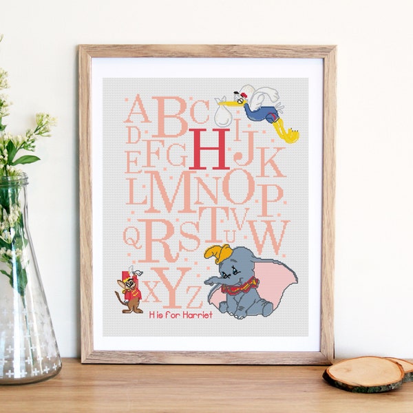 Dumbo Cross Stitch Pattern - Etsy