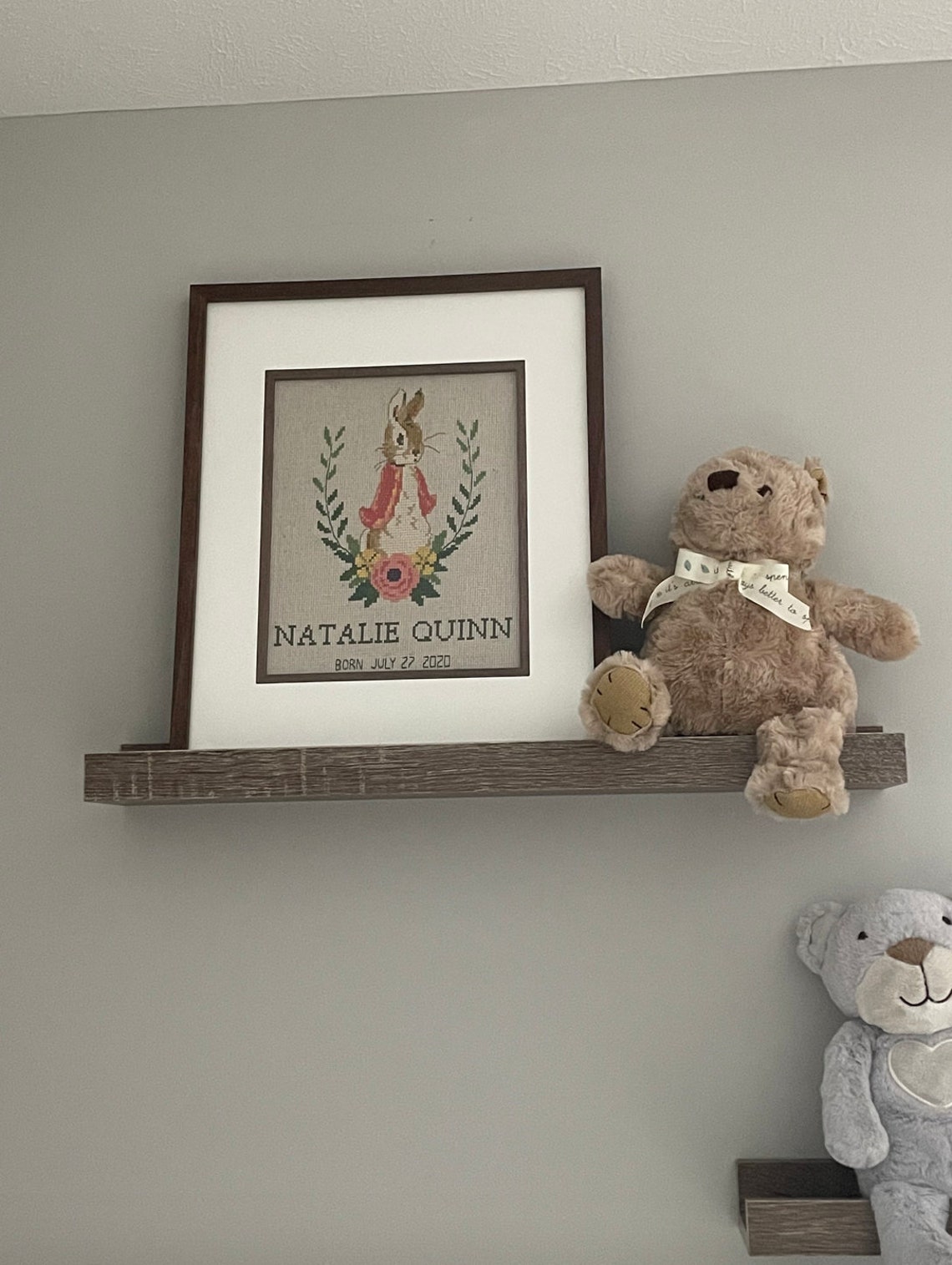 Beatrix Potter Birth Sampler Cross Stitch Pattern Peter | Etsy Australia