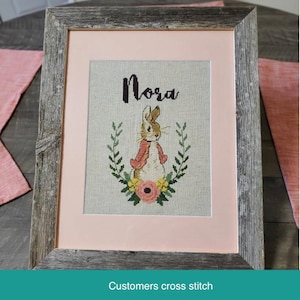 Beatrix Potter Birth Sampler - Cross Stitch Pattern - Peter Rabbit ...