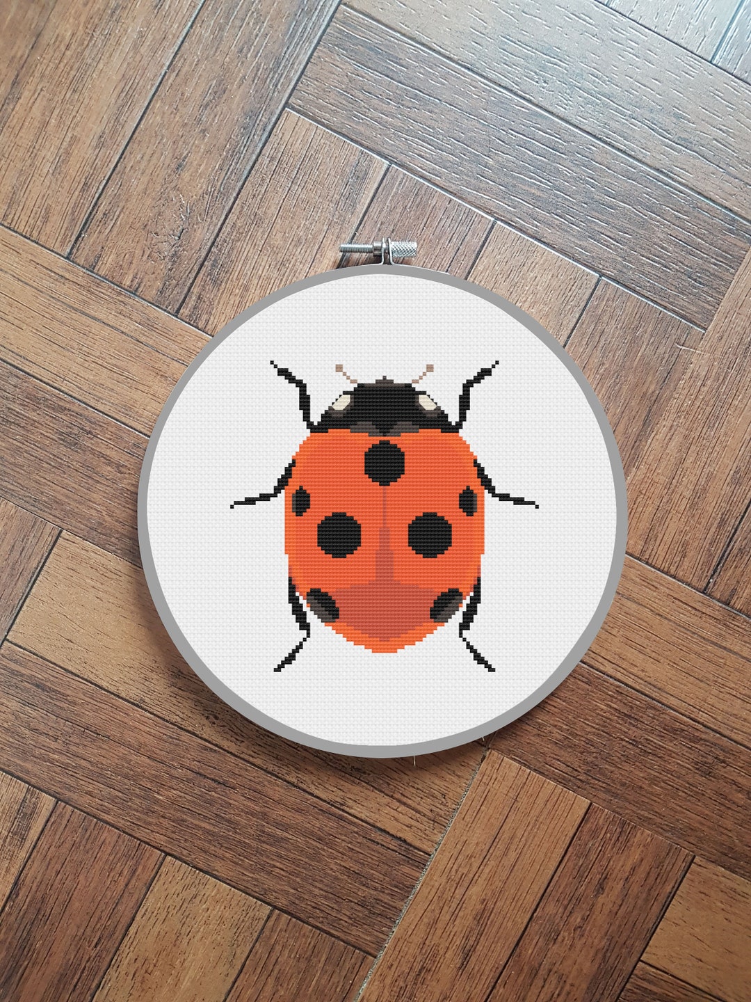 Ladybug Cross Stitch Pattern - Etsy