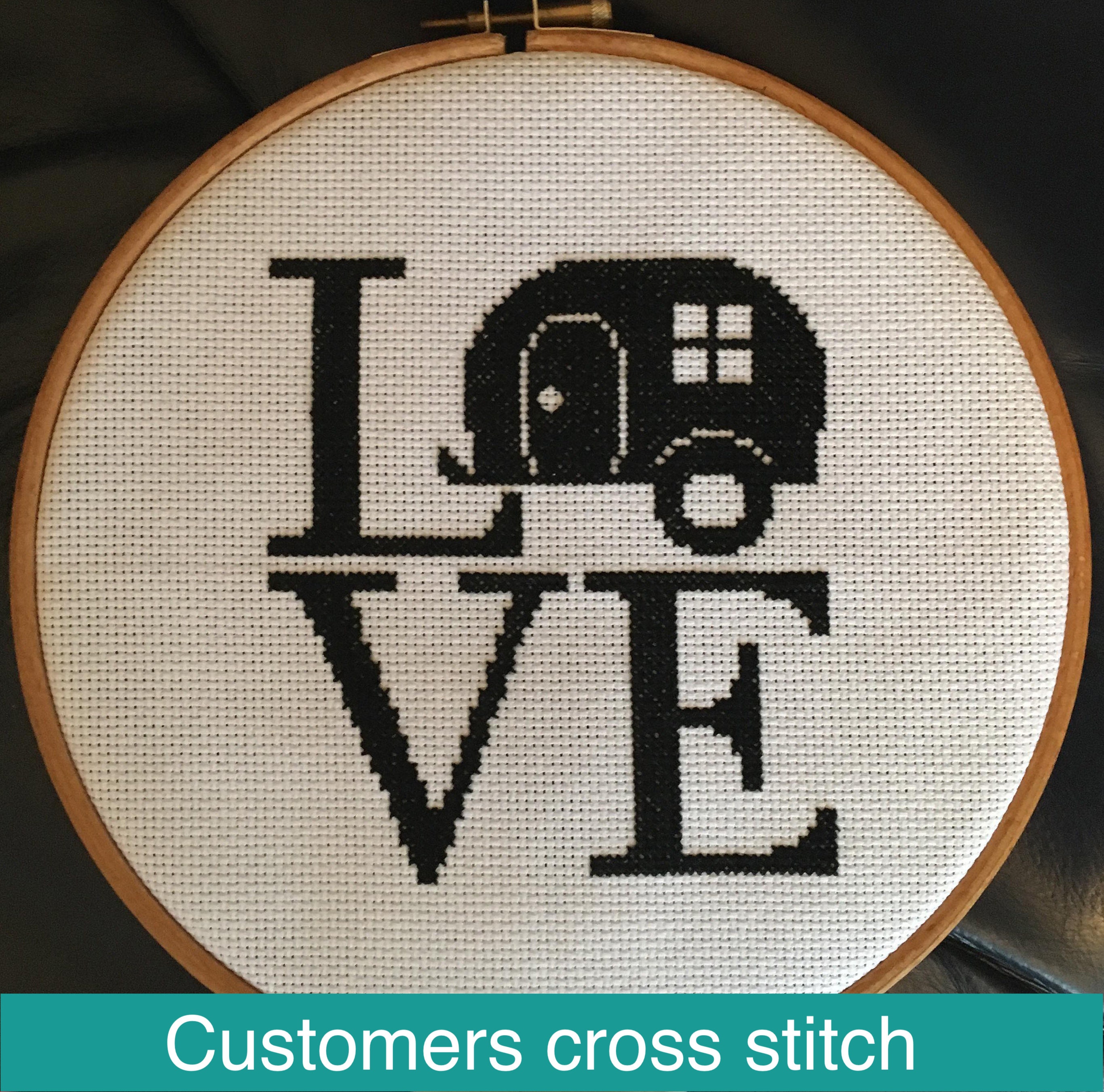 Love Caravan Cross Stitch Pattern - Etsy