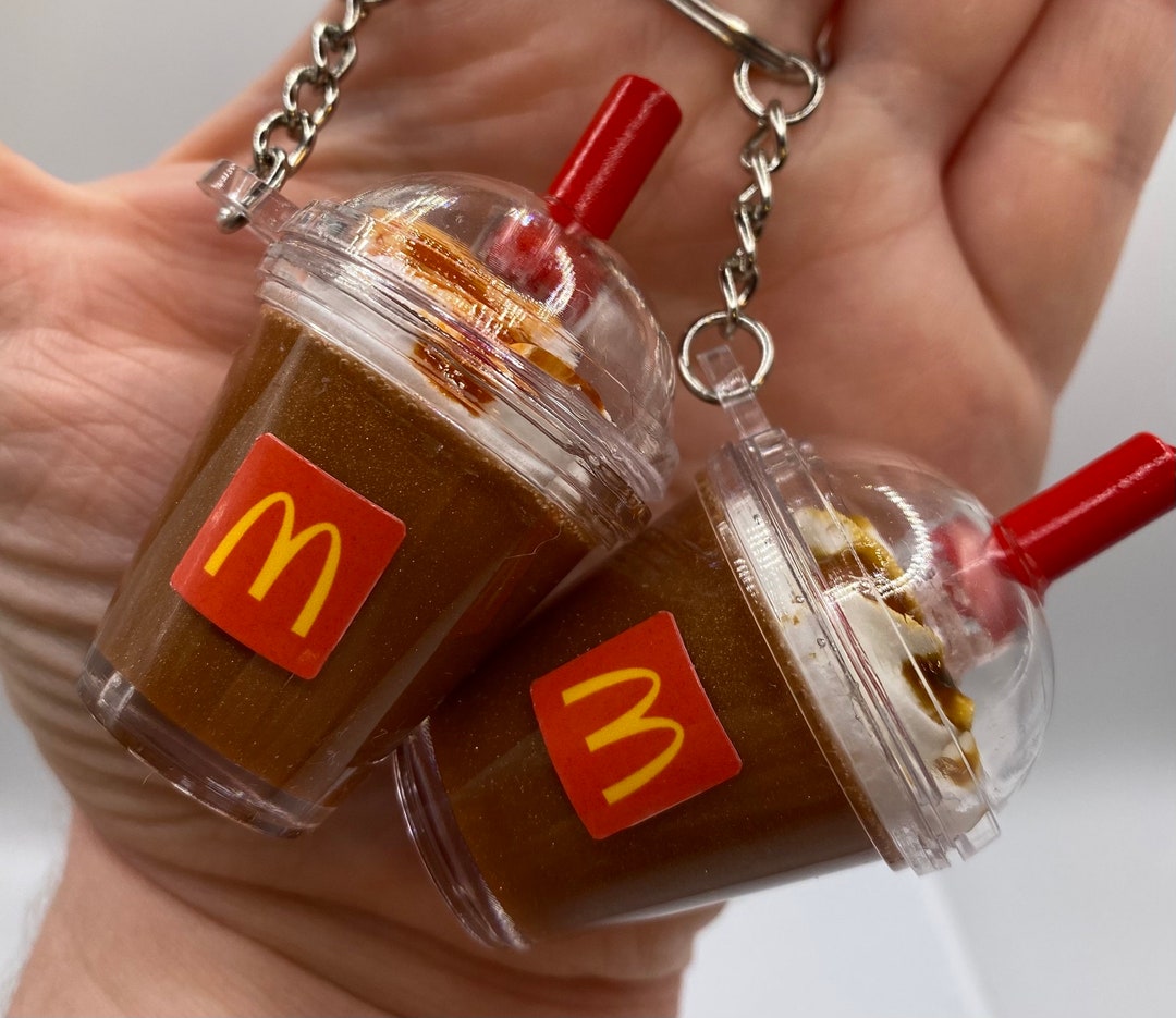 Frozen Iced Coffee Keychain - Etsy