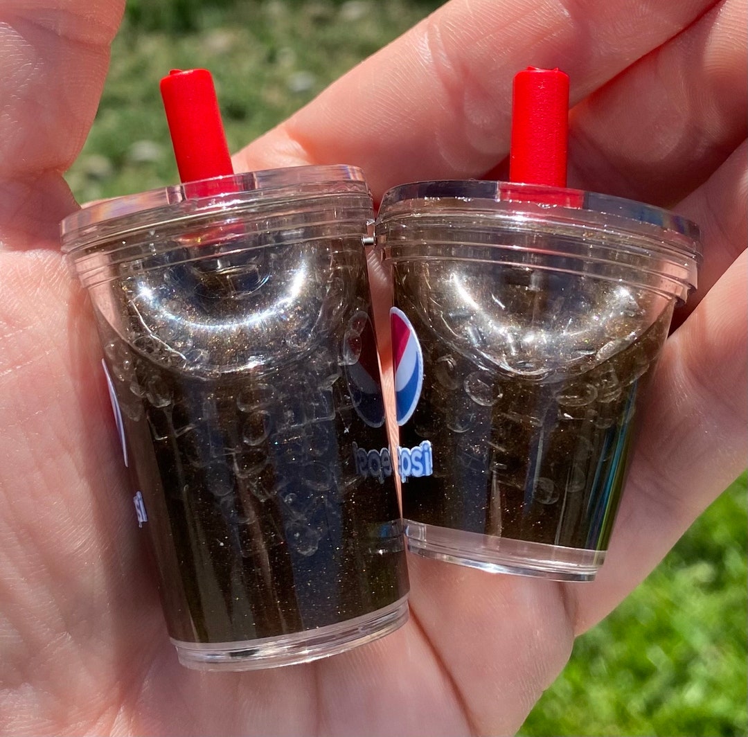 Mini Fountain Drink Keychain - Etsy