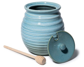 Ceramic Honey Pot - Etsy