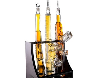 Rifle Decanter Set - Etsy