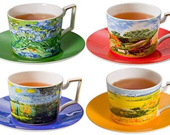 Vincent van gogh cup | Etsy