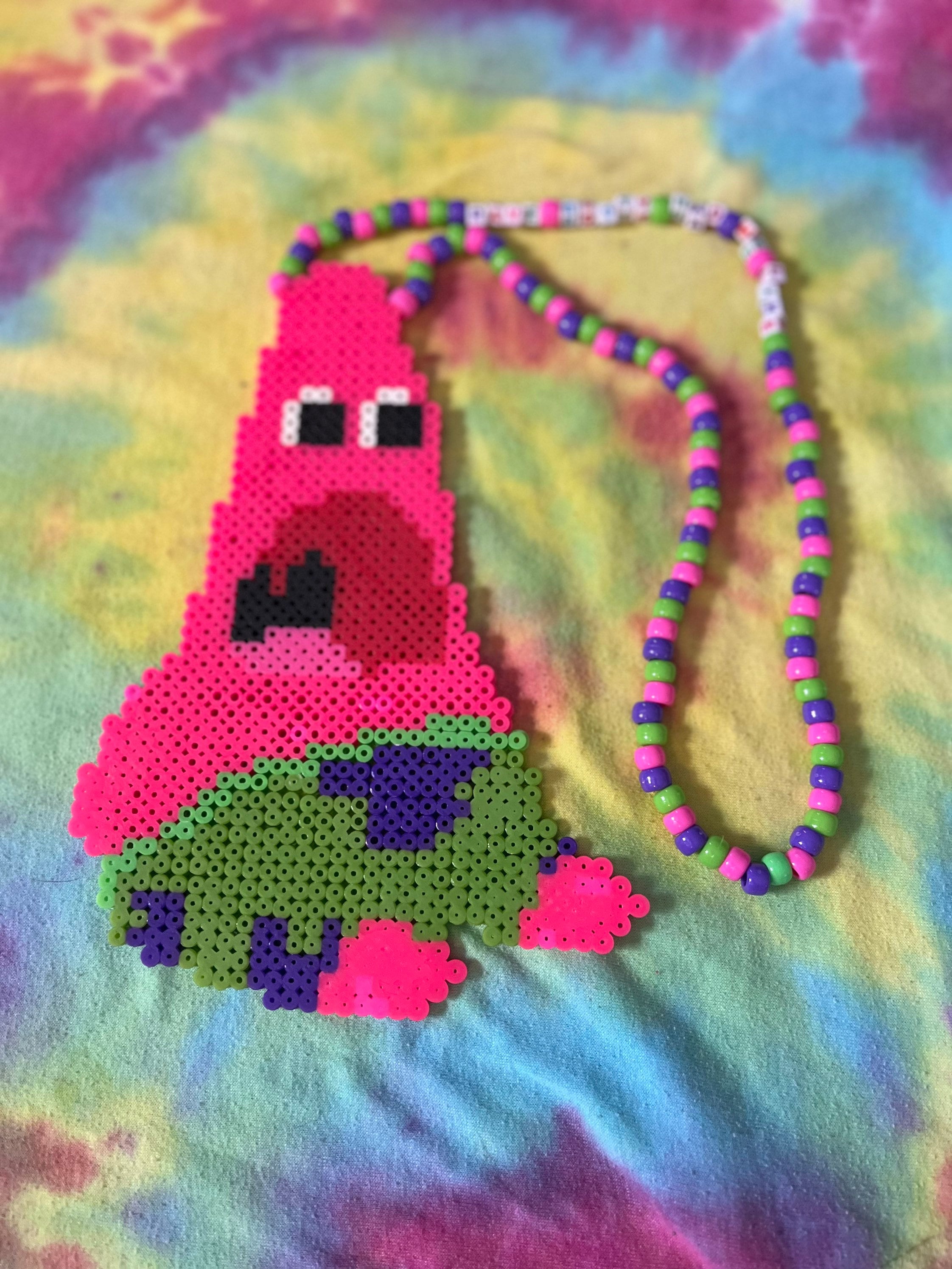 Perler Necklace - Etsy