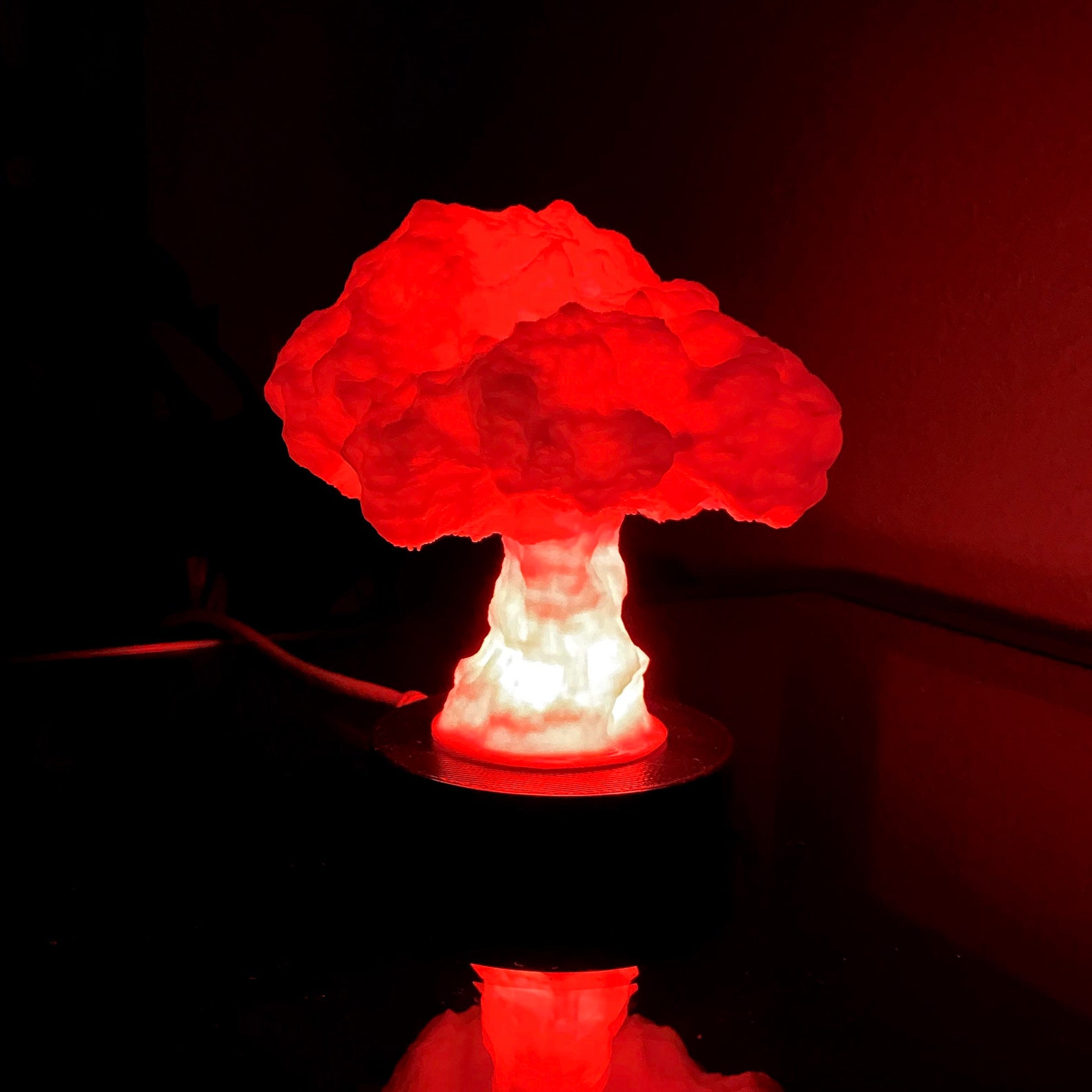 Mushroom Cloud Lamp Multicolor Nightlight for Kids and | Etsy