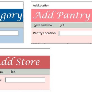 Pantry Food Inventory Tracker System - Etsy