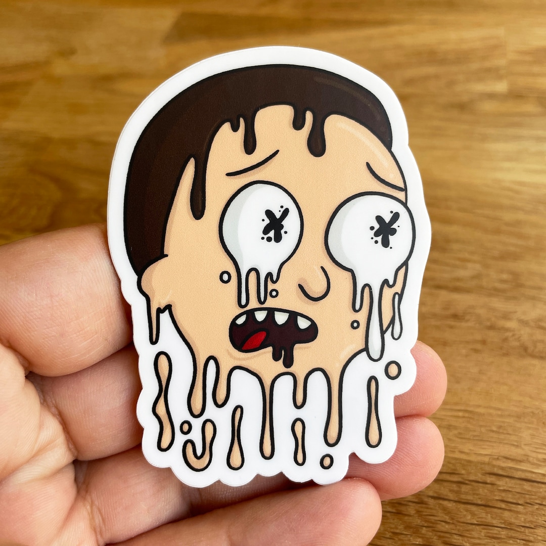 Vinyl Stickers, Vinyl Decal, Stickers, Drippy Sticker, Laptop Sticker ...