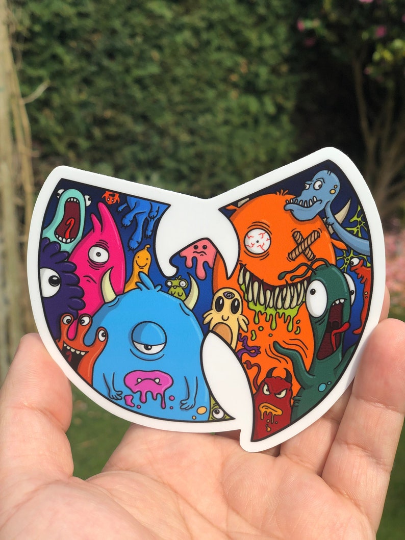 Rap Monsters Sticker Monsters Premium Vinyl Decal - Etsy UK