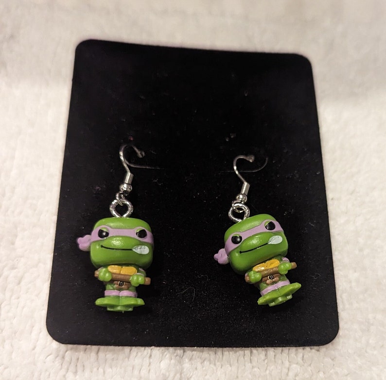 Teenage Mutant Ninja Turtles Donatello 60 Funko Bitty Pop! Earrings - Etsy