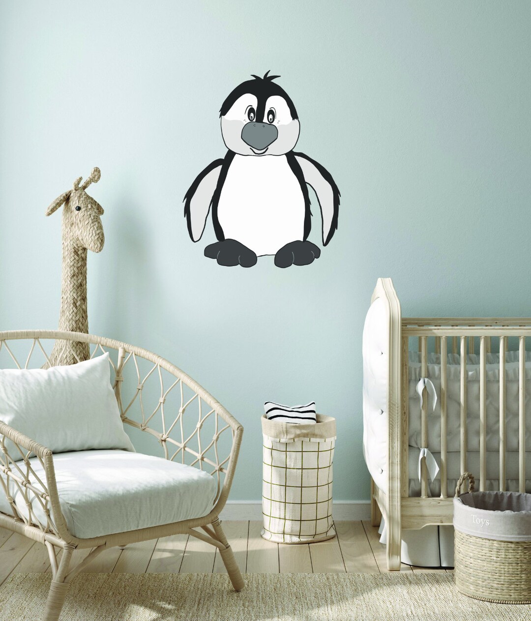 Pdf PNG Jpg Als Druckvorlage Pinguin Bilddatei Cliparts - Etsy