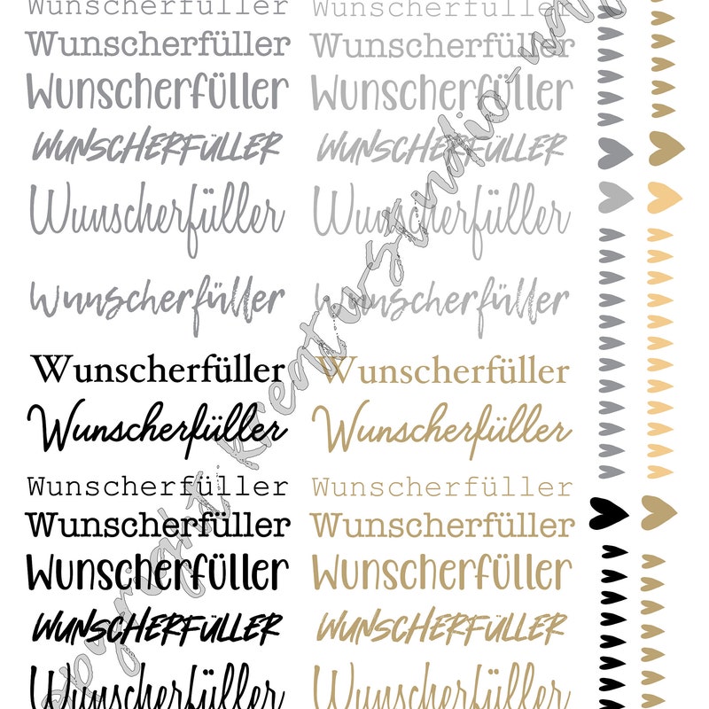 Wunscherfuller Etikett Zum Ausdrucken