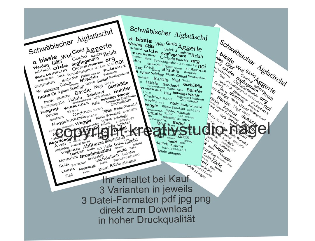 Zum Download pdf Schwäbischer Sehtest Mundart Schwabenland Baden ...
