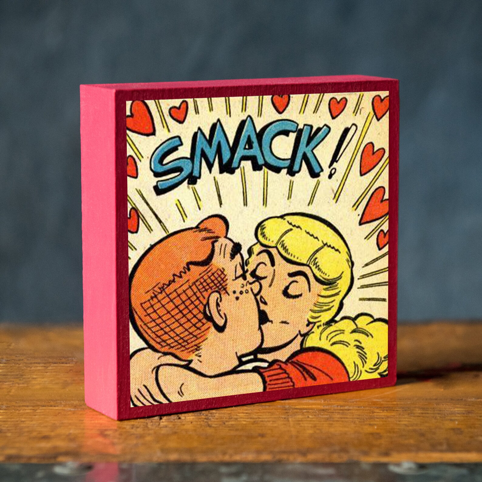Archie and Betty Kissing Comic Book Art-betty and Veronica-comic Books ...