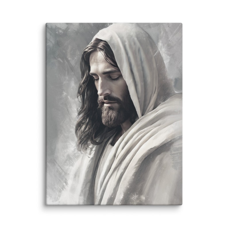 Jesus Prince of Peace Portrait Painting, Christian Wall Art, Religious ...