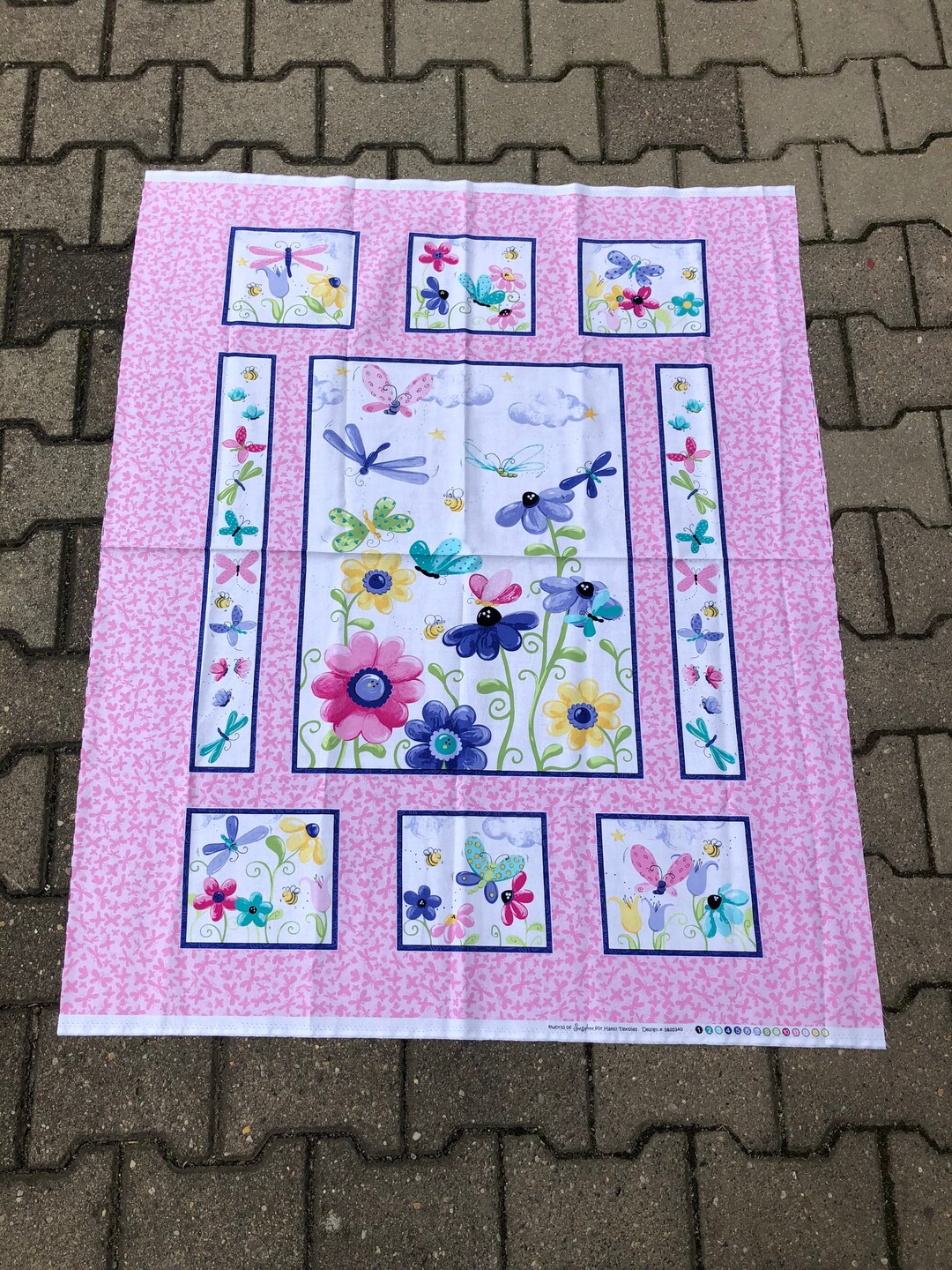 Panel "flutter the Butterfly" World of Susybee - Etsy