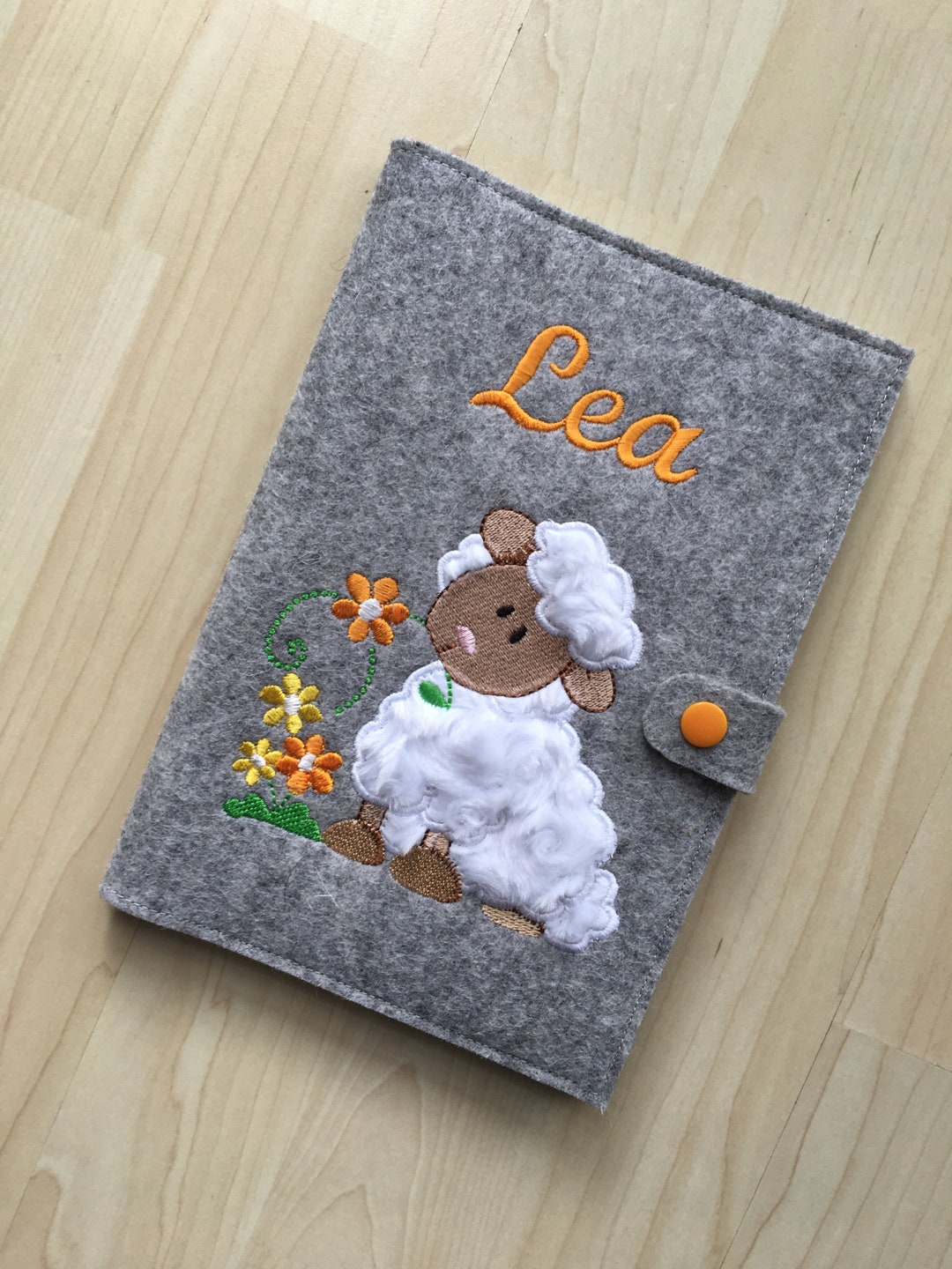 Felt Examination Booklet Cover With Sheep - Etsy