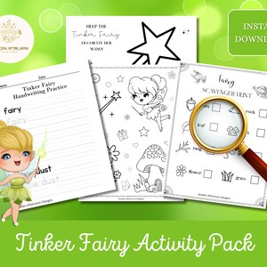 Neverland Printable Activity Pack Bundle/for Little Girl Boy Kids ...