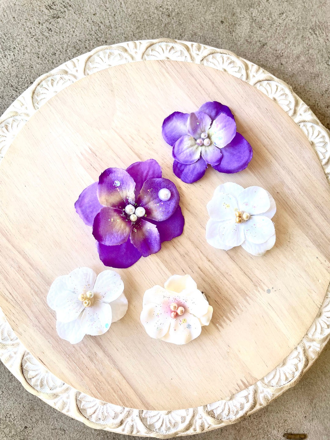 Isabela Madrigal Encanto Flower Hair Clips/flowers for Braid Hair ...