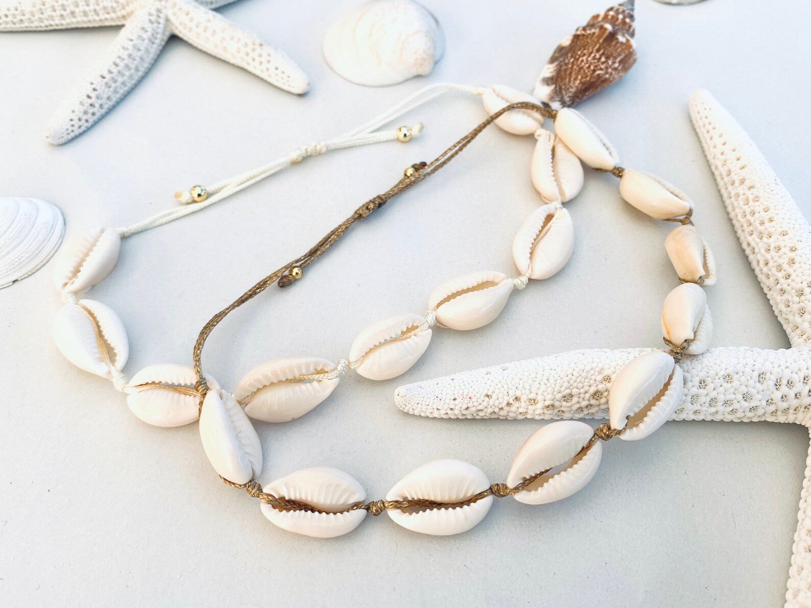 Fußkettchen Kauri Muscheln Fusskette Muschel Sommer - Etsy