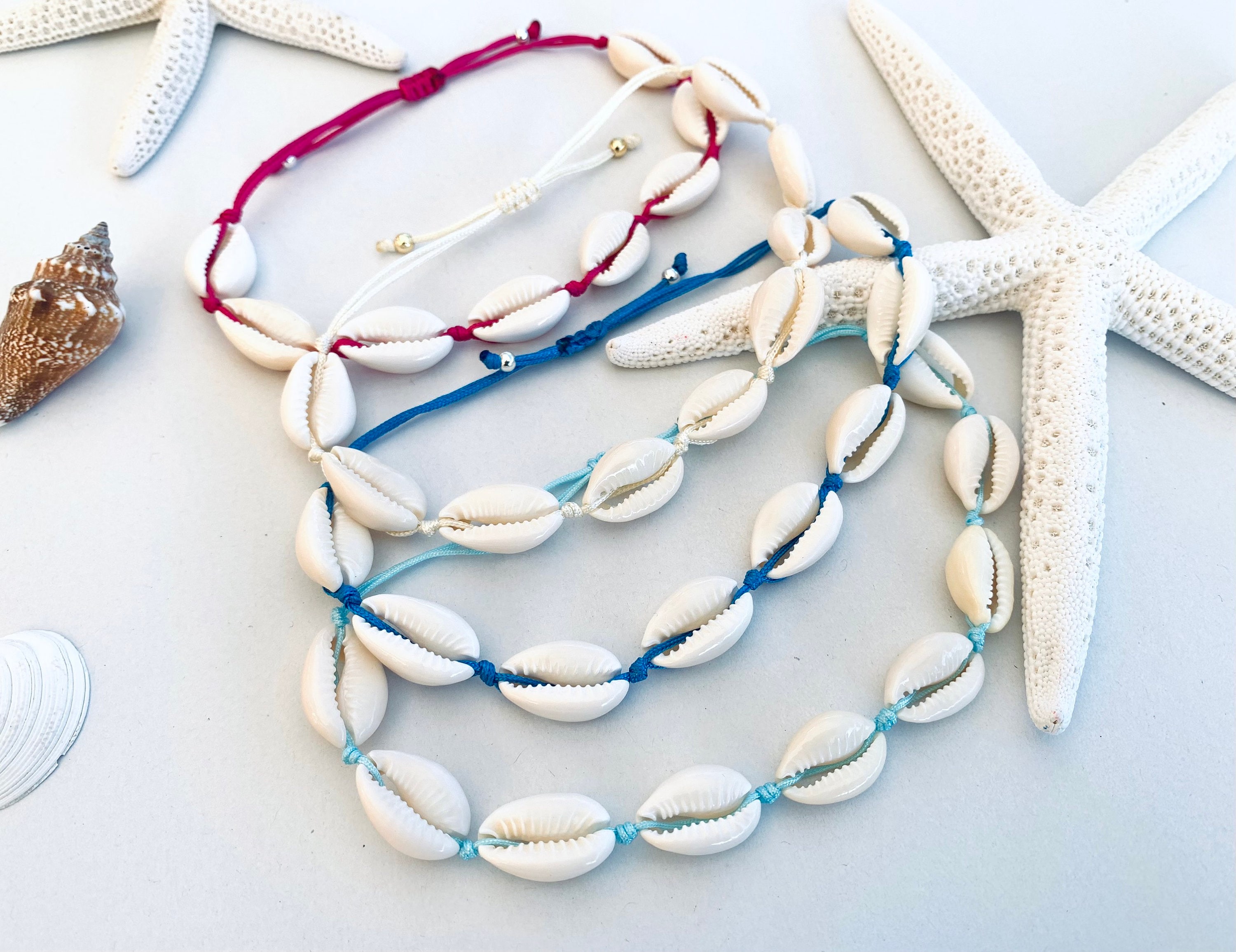 Fußkettchen Kauri Muscheln Fusskette Muschel Sommer - Etsy