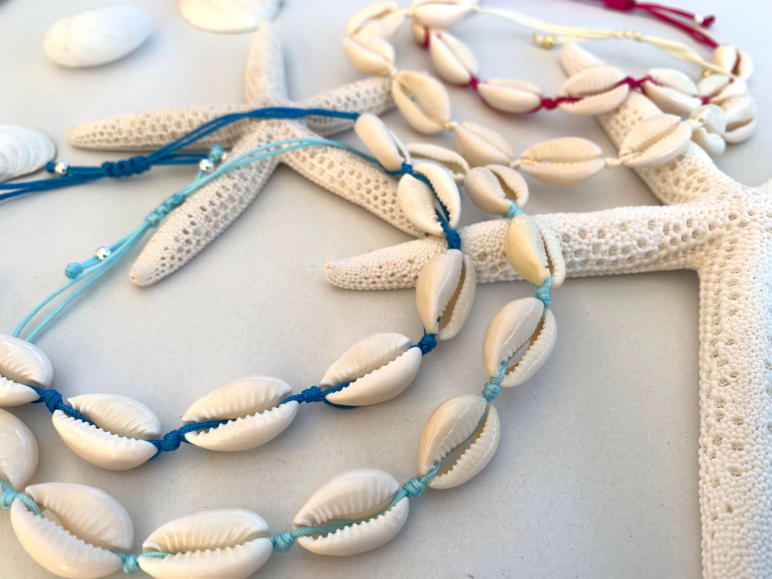 Fußkettchen Kauri Muscheln Fusskette Muschel Sommer - Etsy