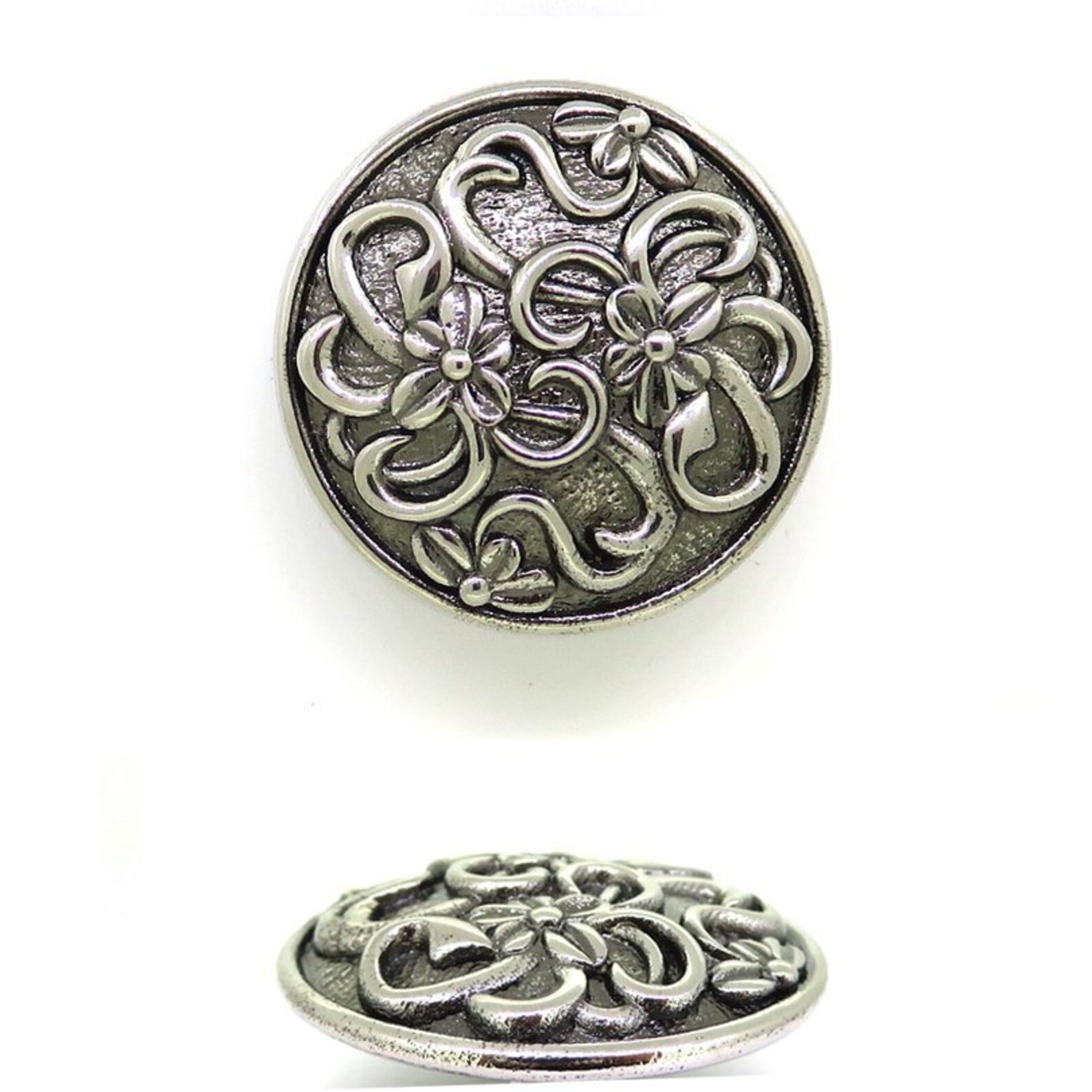 Flower Decorations Conchos - Ø 1-1/5 Inch - Etsy