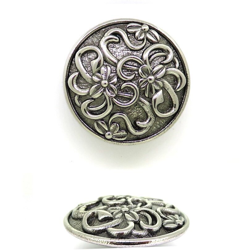 Flower Decorations Conchos - Ø 1-1/5 Inch - Etsy