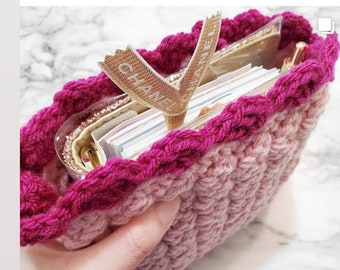 Custom Planner Pouch, Crocheted Pouch to Your Desired Measurements ...