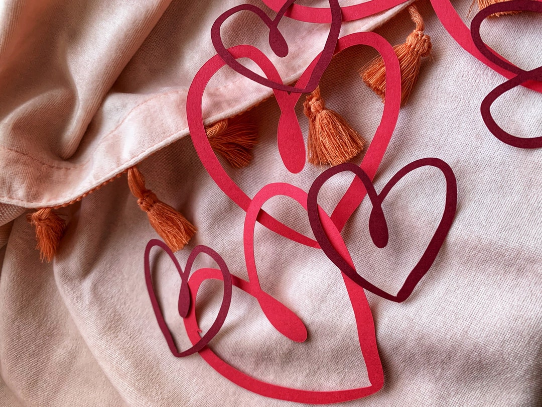 Bohemian Shaped Heart Table Confetti - Etsy