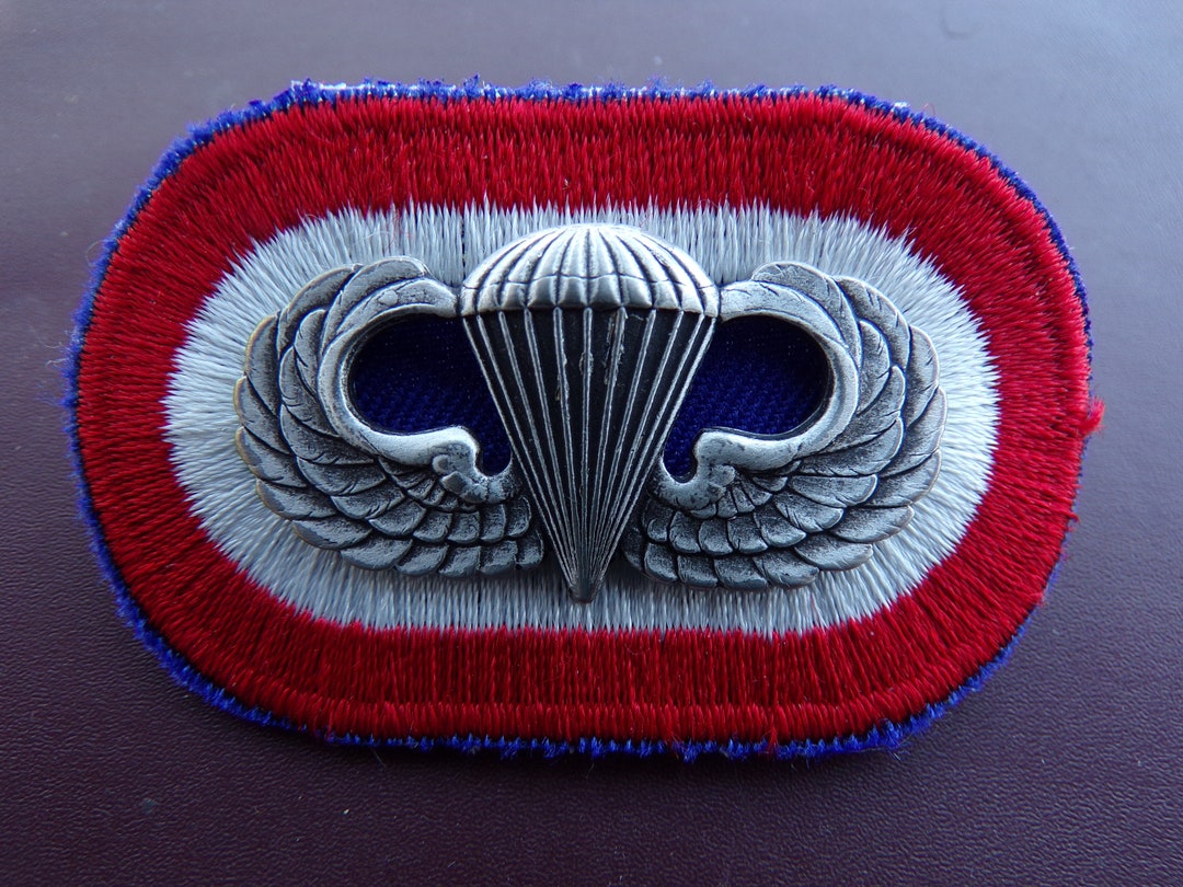 82nd Airborne Infantry Jump Wing Badge Military Paratrooper Pin ...