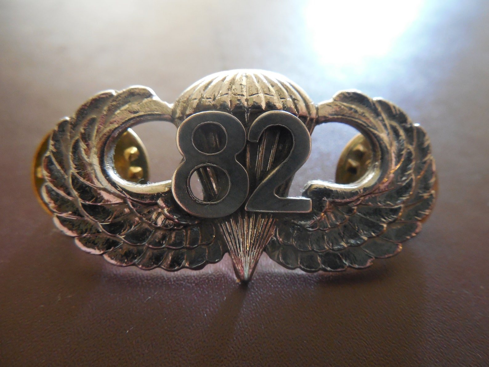 82nd Airborne Jump Wing Badge Military Numbered Uniform Parachute ...