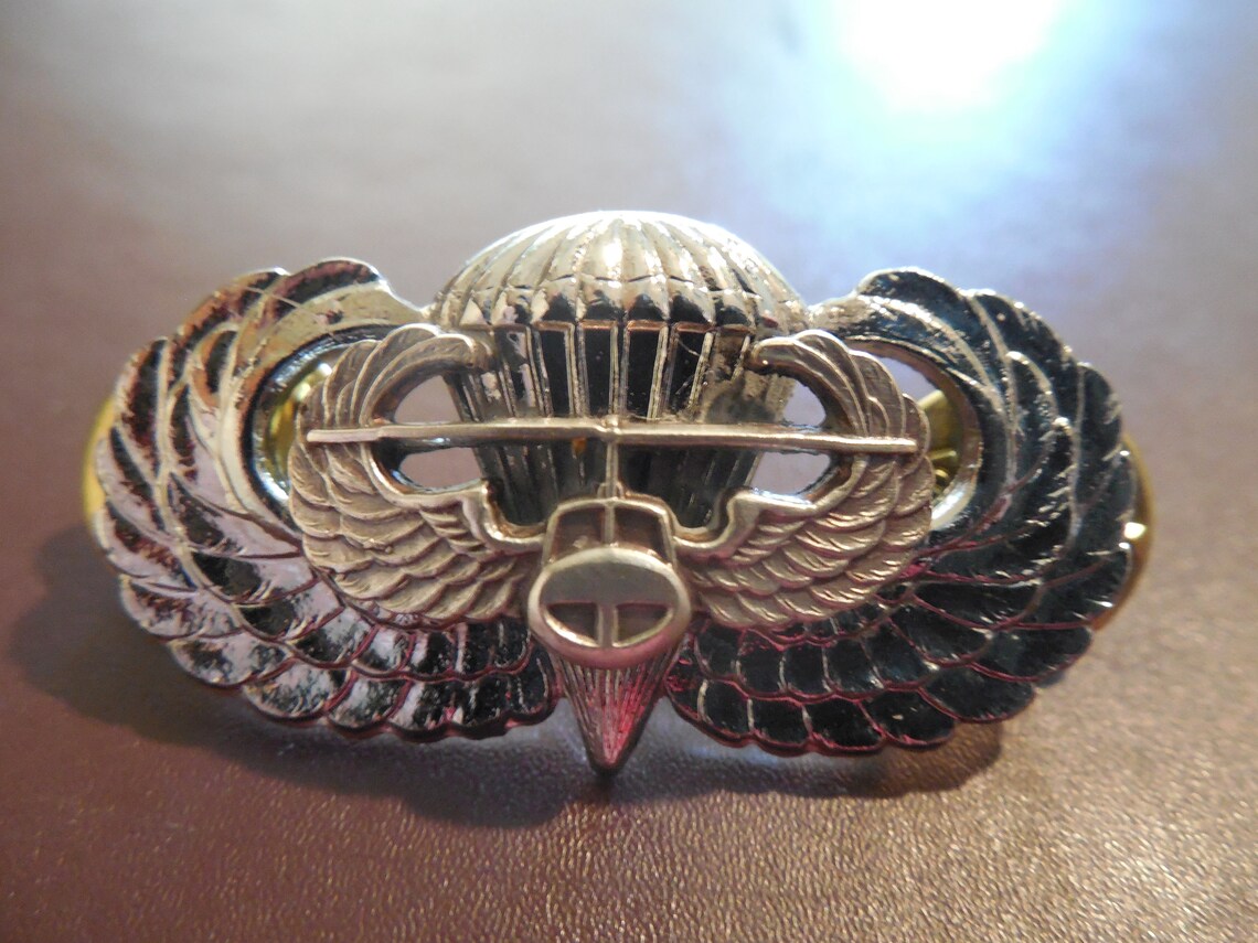 Airborne Air Assault Jump Wing Badge Military Uniform | Etsy