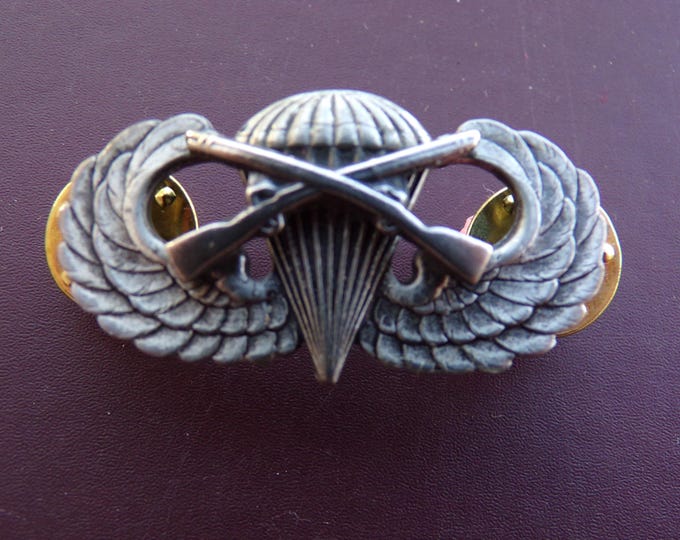 Airborne Infantry Jump Wing Badge Military Paratrooper Pin Parachute ...