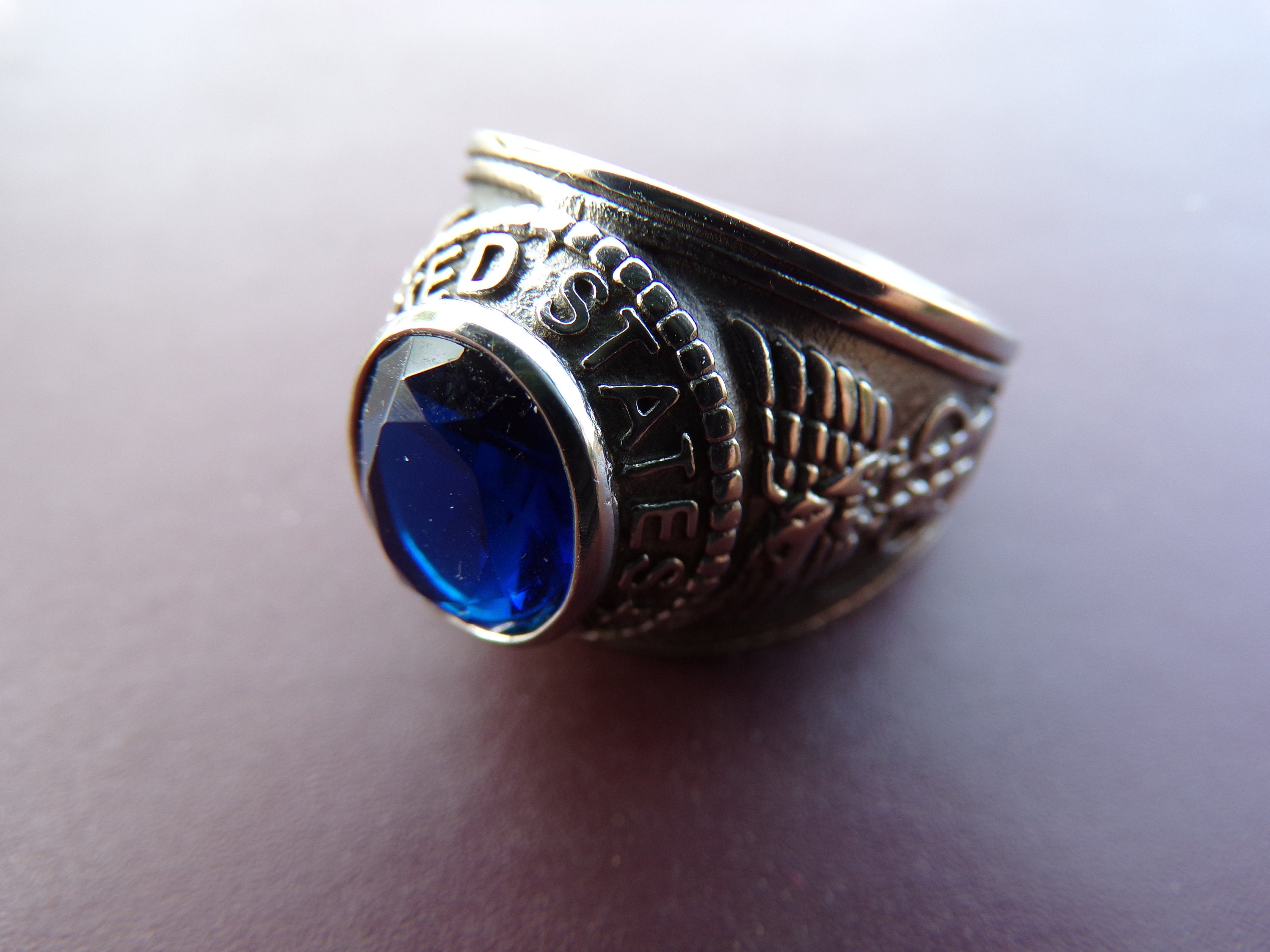 US Navy Men's Class Ring USN Military Finger Insignia - Etsy