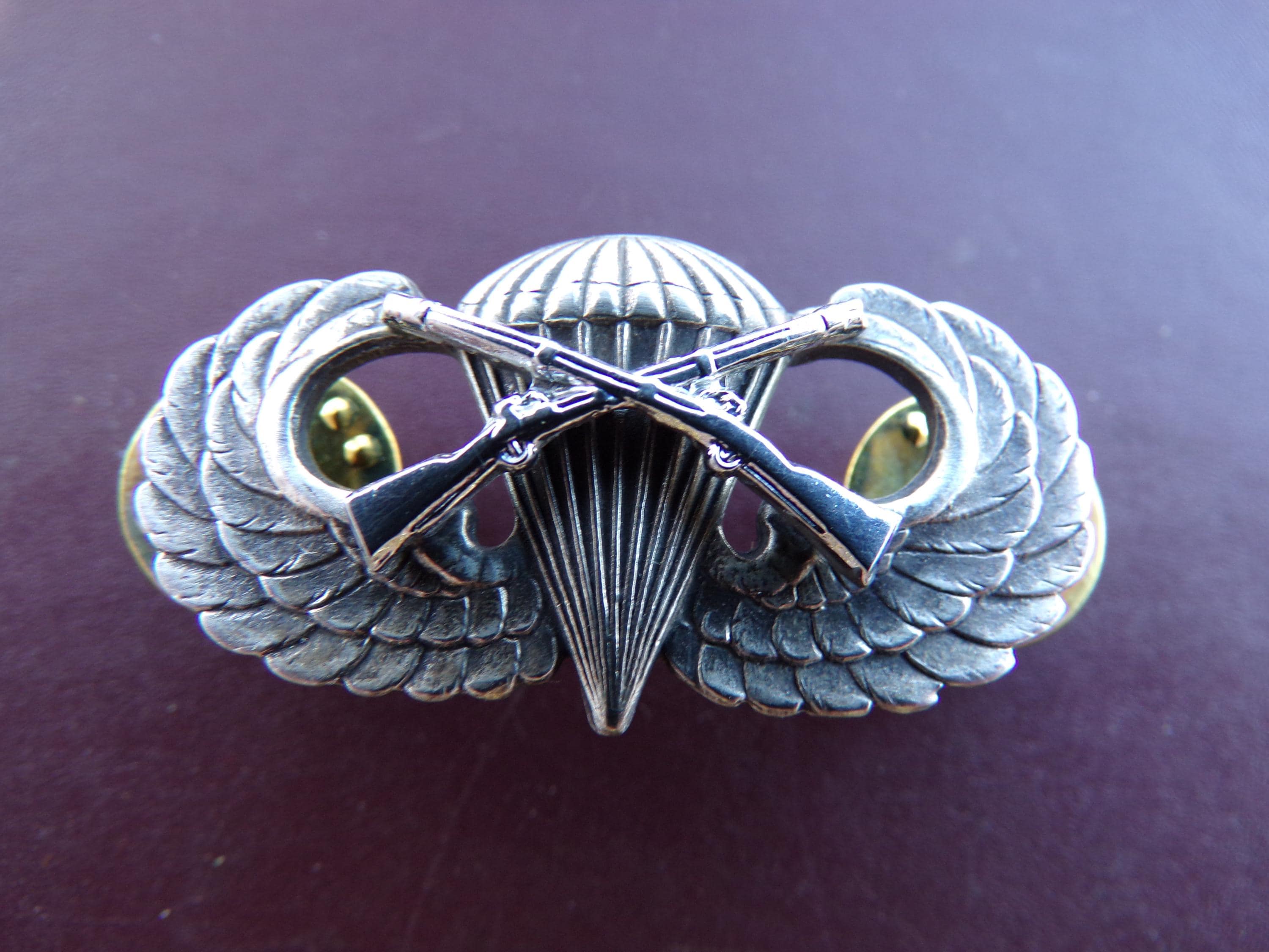 Airborne Infantry Jump Wing Badge Military Paratrooper Pin Parachute ...