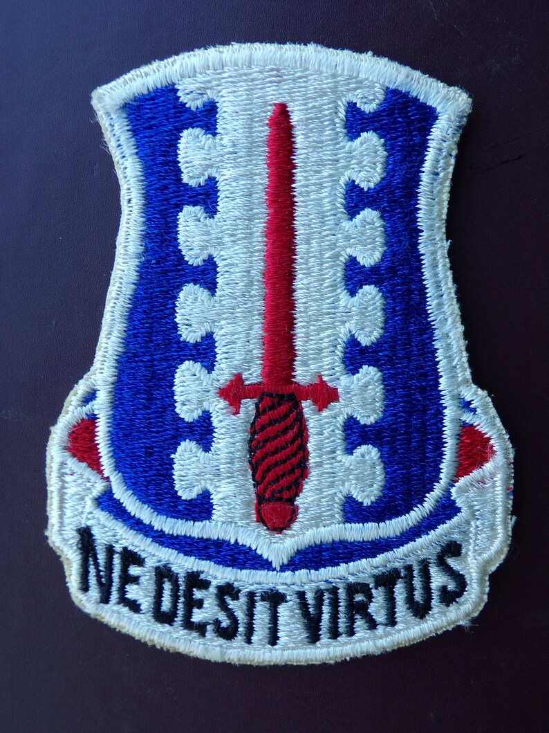 WWII US Army 187th Airborne Infantry Regiment Pocket Patch Rakkasans ...