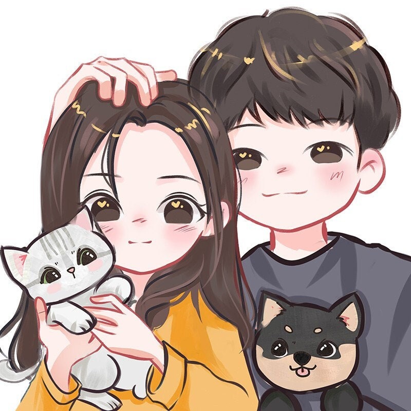 Cute Anime Dog Art - Etsy Canada