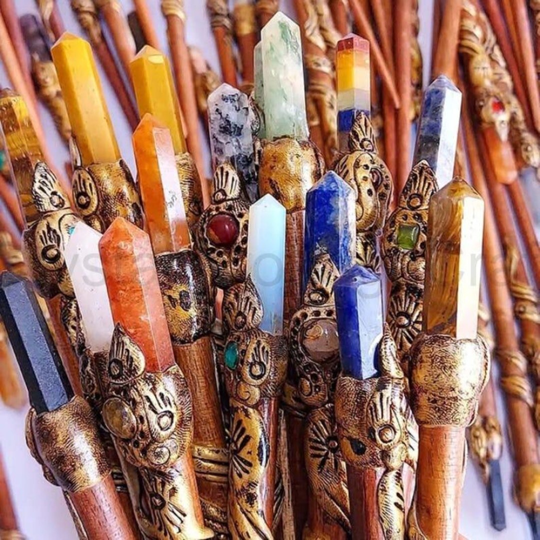 Bun Hair Stick Crystal Point Stick, Mix Hair Stick, Pencil Hair Stick ...