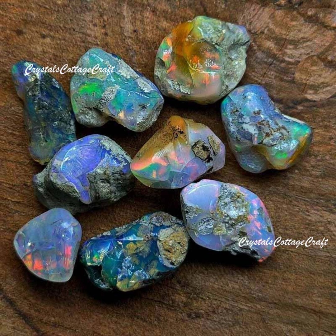 Opal Raw Crystal, Opal Uncut Raw, Opal Raw Stone, Opal Rough Lot, Opal ...