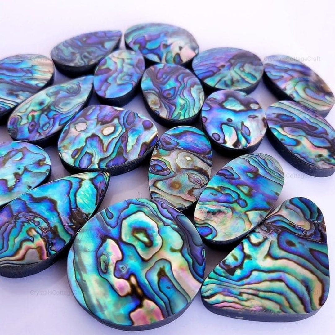 Abalone Gemstone, Abalone Cabochon, Abalone Shell, Loose Abalone Shell ...
