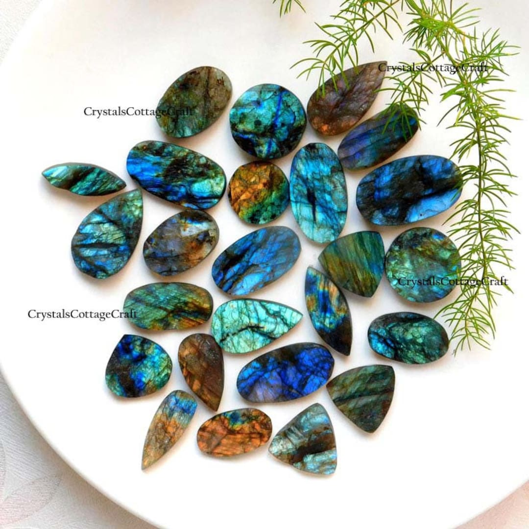 Natural Labradorite Druzy Multi Fire Labradorite Druzy Gemstone ...