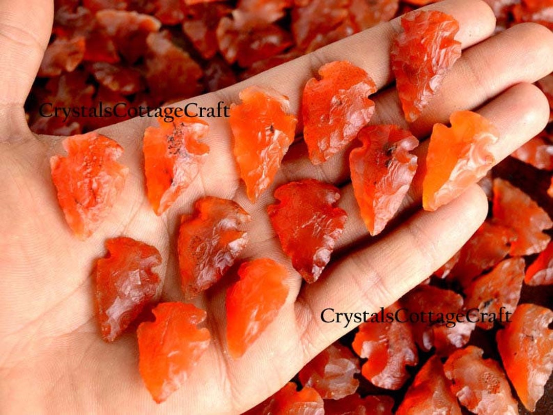 Carnelian Arrowhead | Carnelian Arrowhead Metaphysical Arrowhead ...