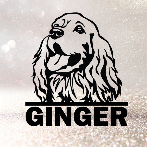 Cocker Spaniel Decal - Etsy