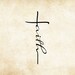 Faith Heart Iron on Decal Shirts, Bags, Hats - Etsy
