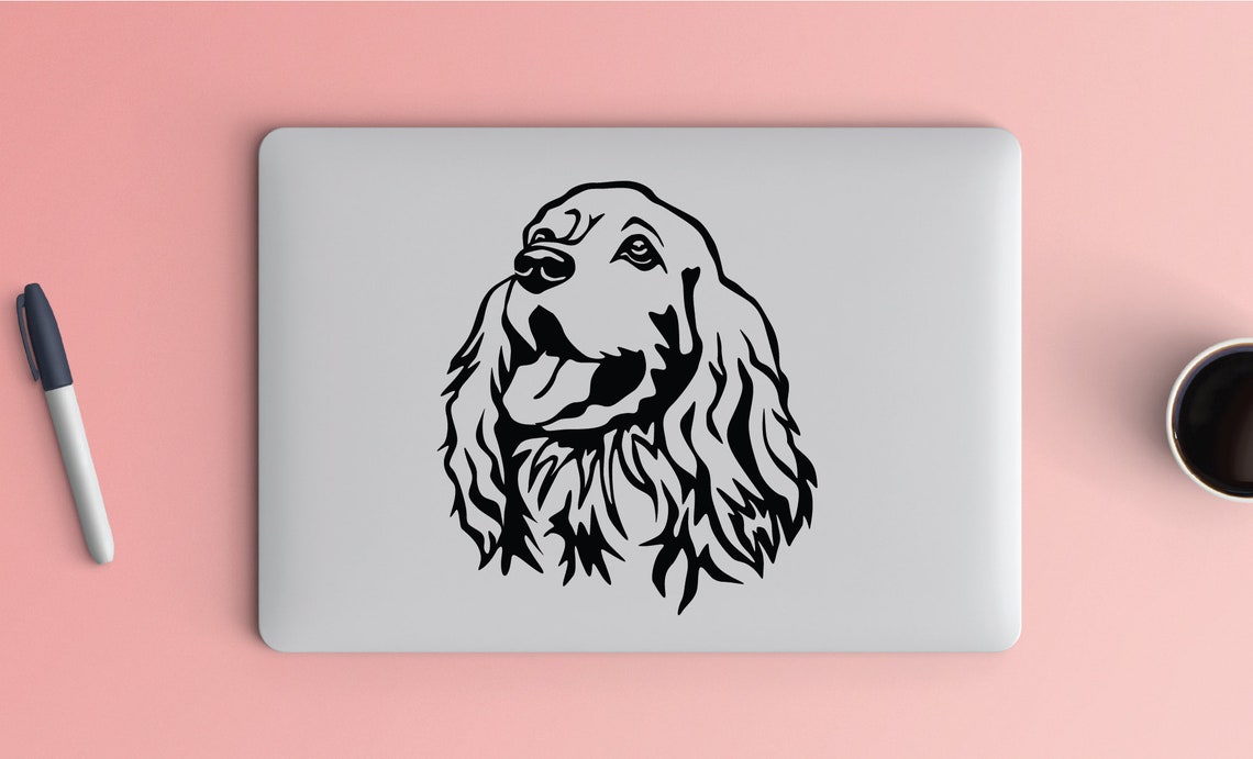 Cocker Spaniel Decal Spaniel Sticker Dog Decal Dog | Etsy