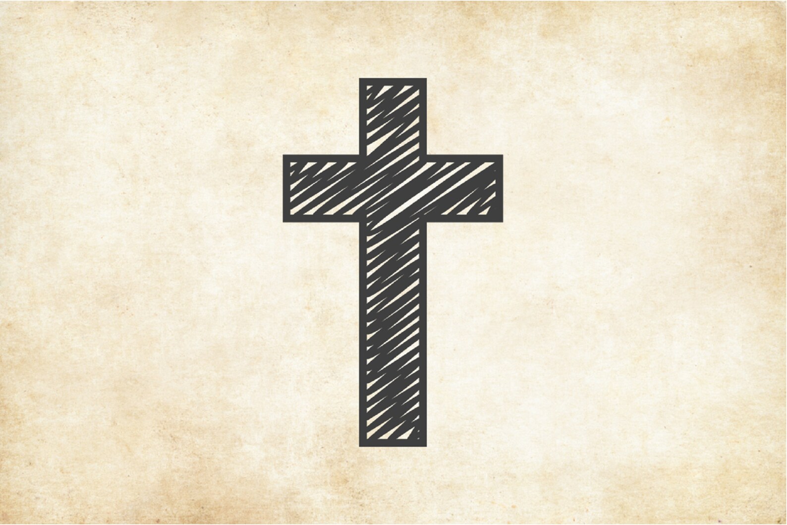 Doodle Cross Iron on Decal Shirts Bags Hats - Etsy