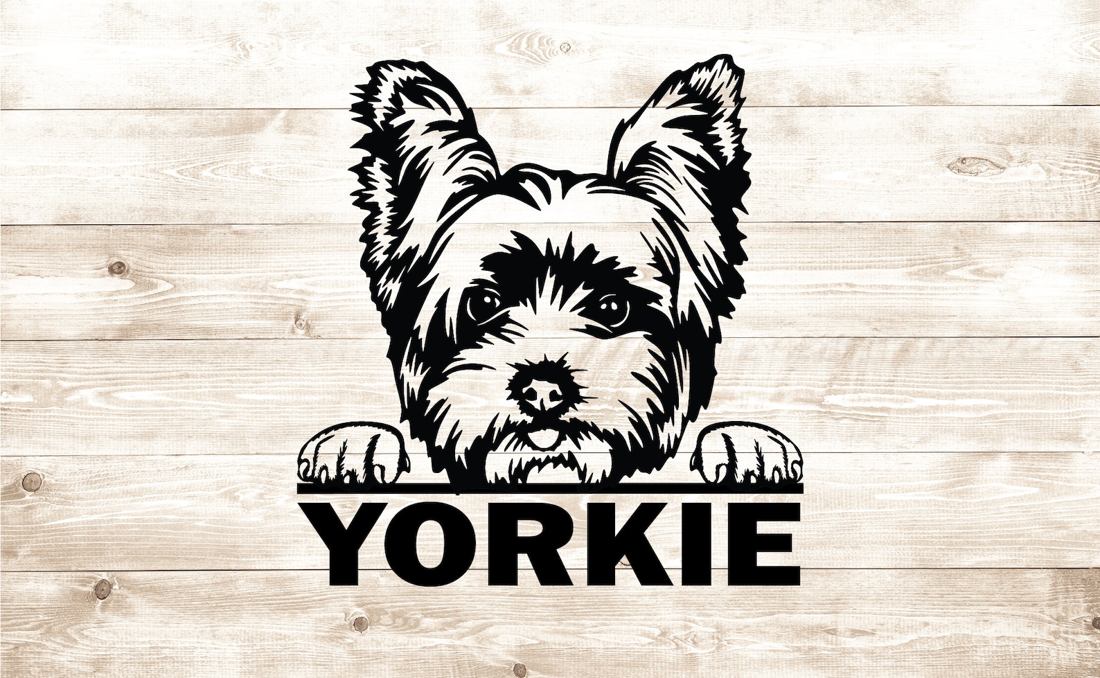 Yorkshire Terrier Decal Yorkie Sticker Dog Decal Dog | Etsy